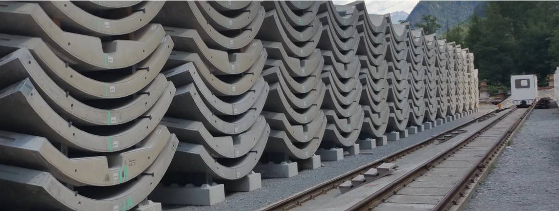 Precast Concrete Tunnel Lining Segement Storage System - Waterproofing ...
